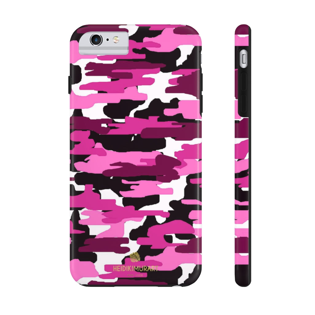 Purple Pink Camo Print Phone Case, Army Case Mate Tough Phone Cases ...